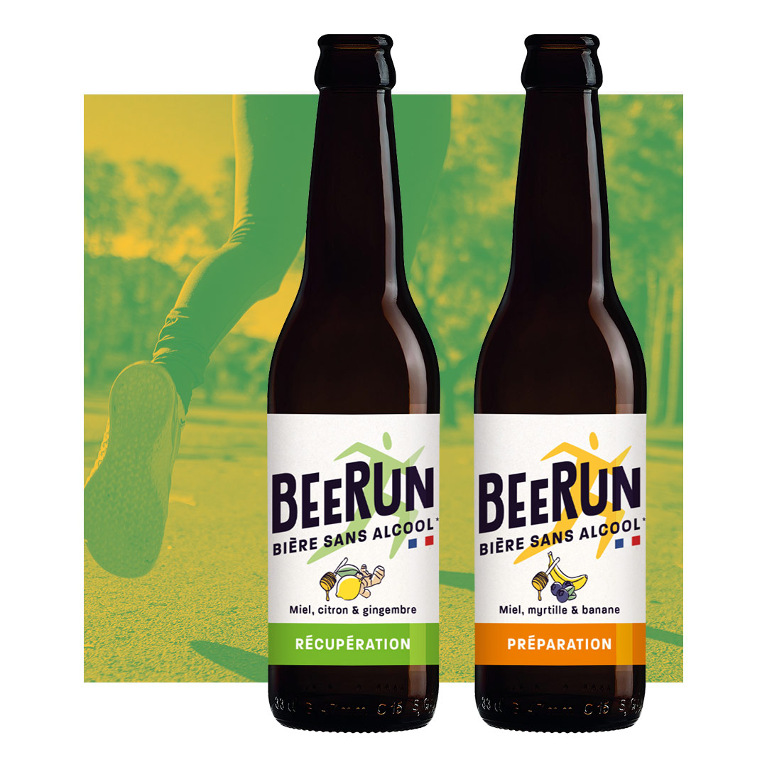 Packaging Beerun, nouvelle marque de bière locale - Propulse